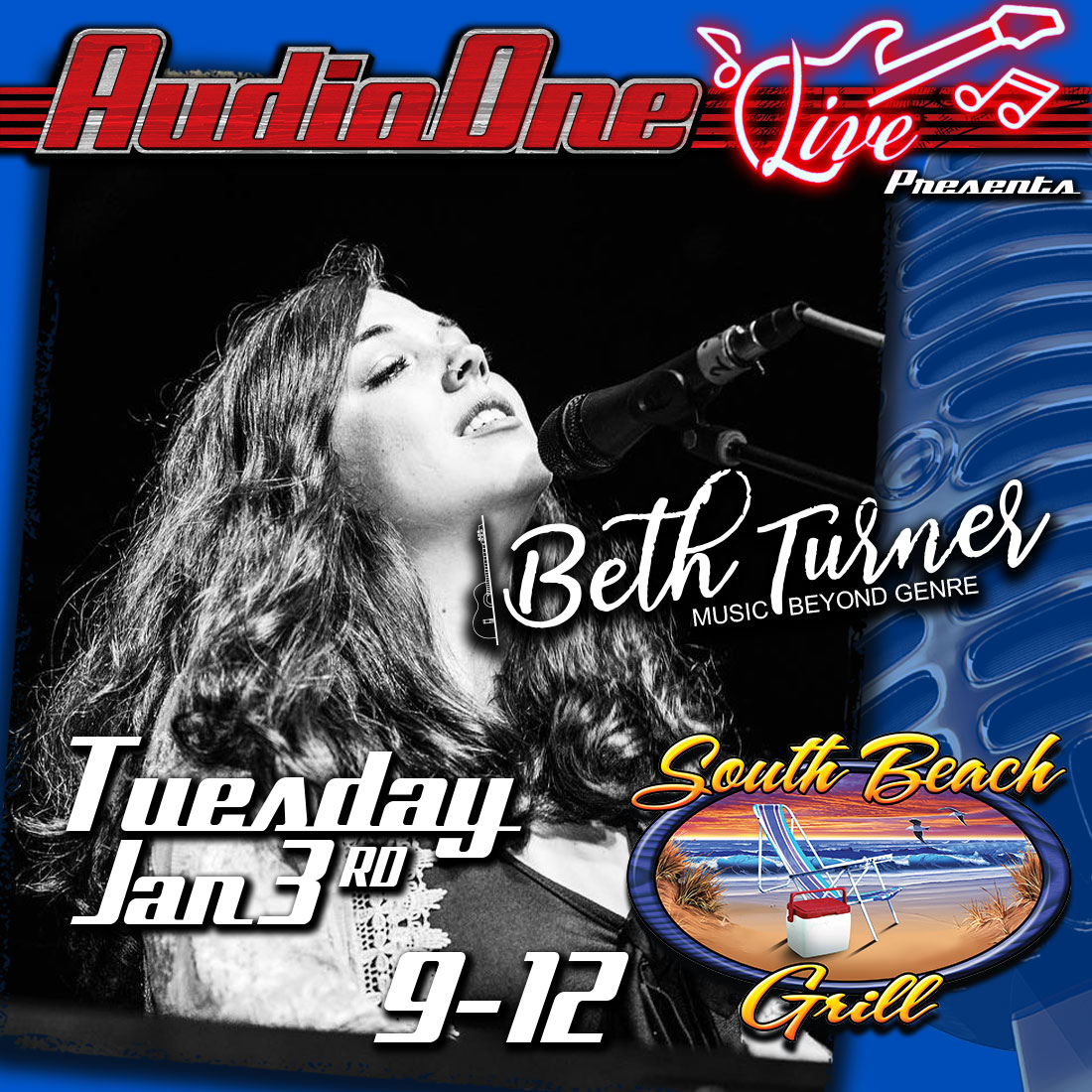 Beth Turner at South Beach Grill - Audio One
