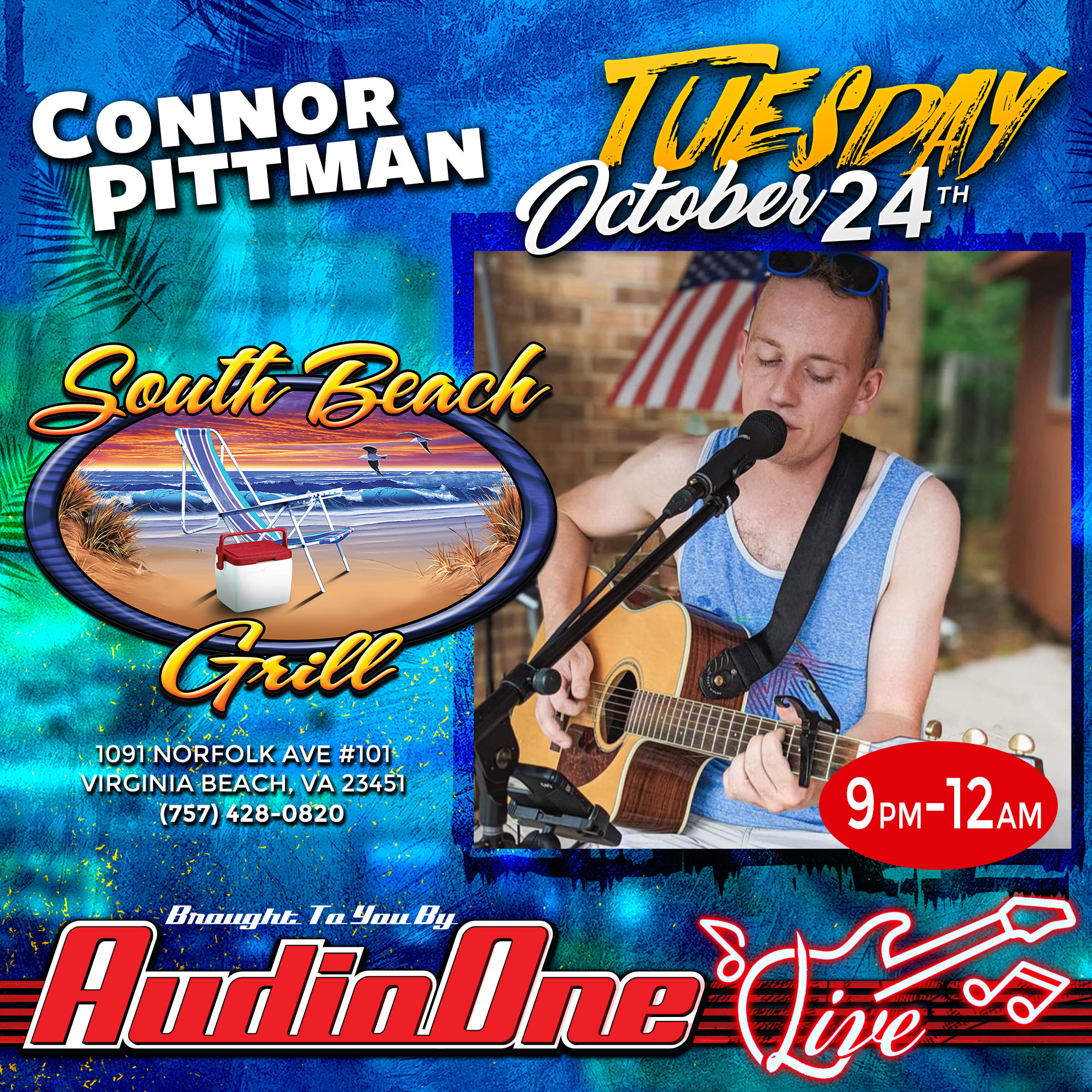 Connor Pittman at South Beach Grill - Audio One