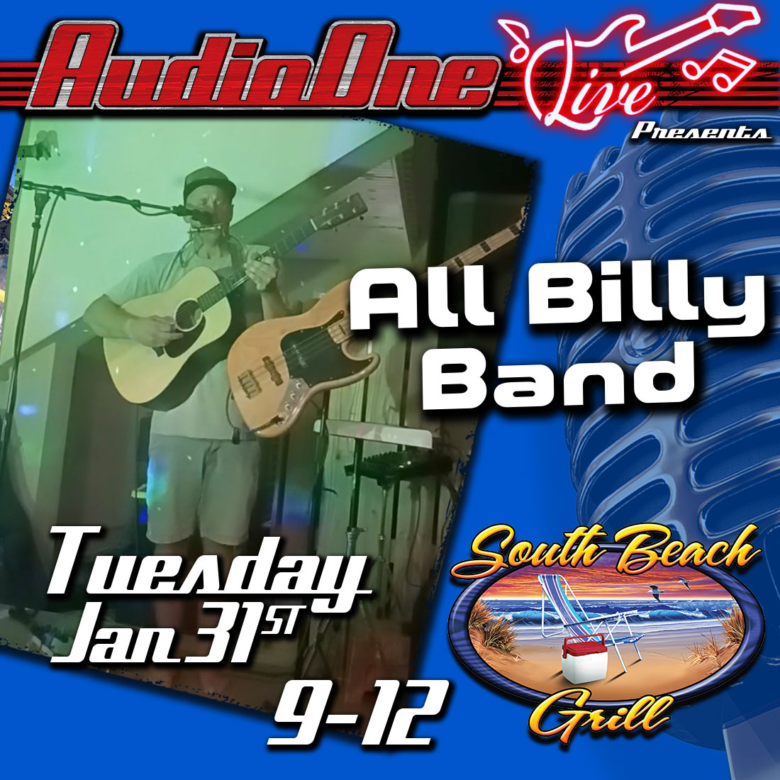 All Billy Band at South Beach Grill - Audio One