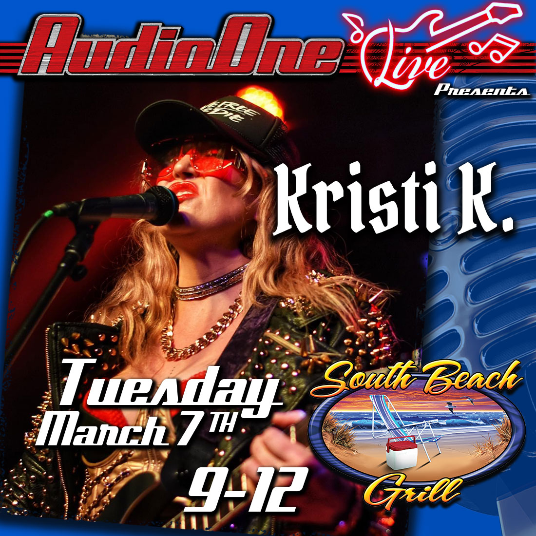 Kristi K at South Beach Grill - Audio One