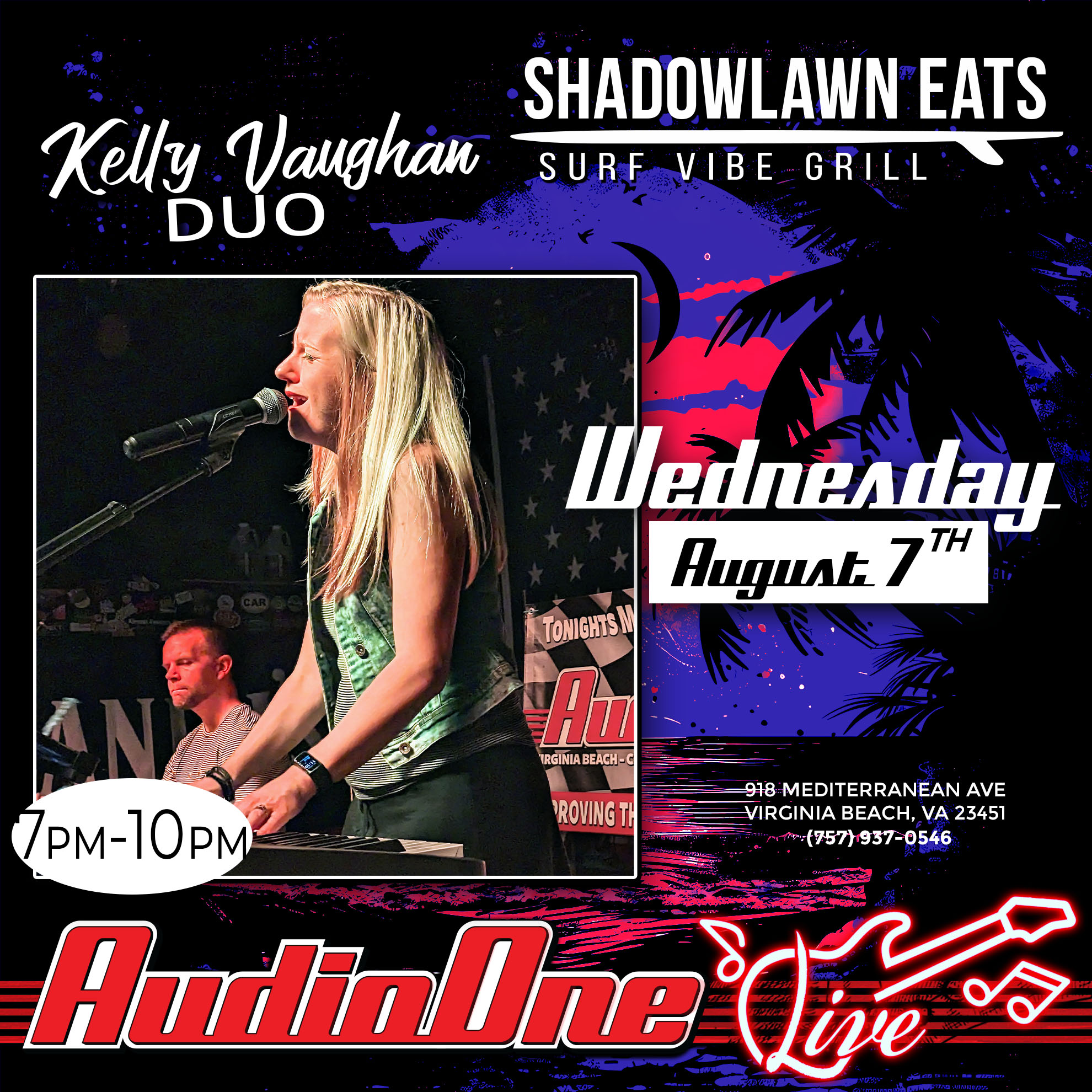 Kelly Vaughan Duo at Shadowlawn Eats - Audio One