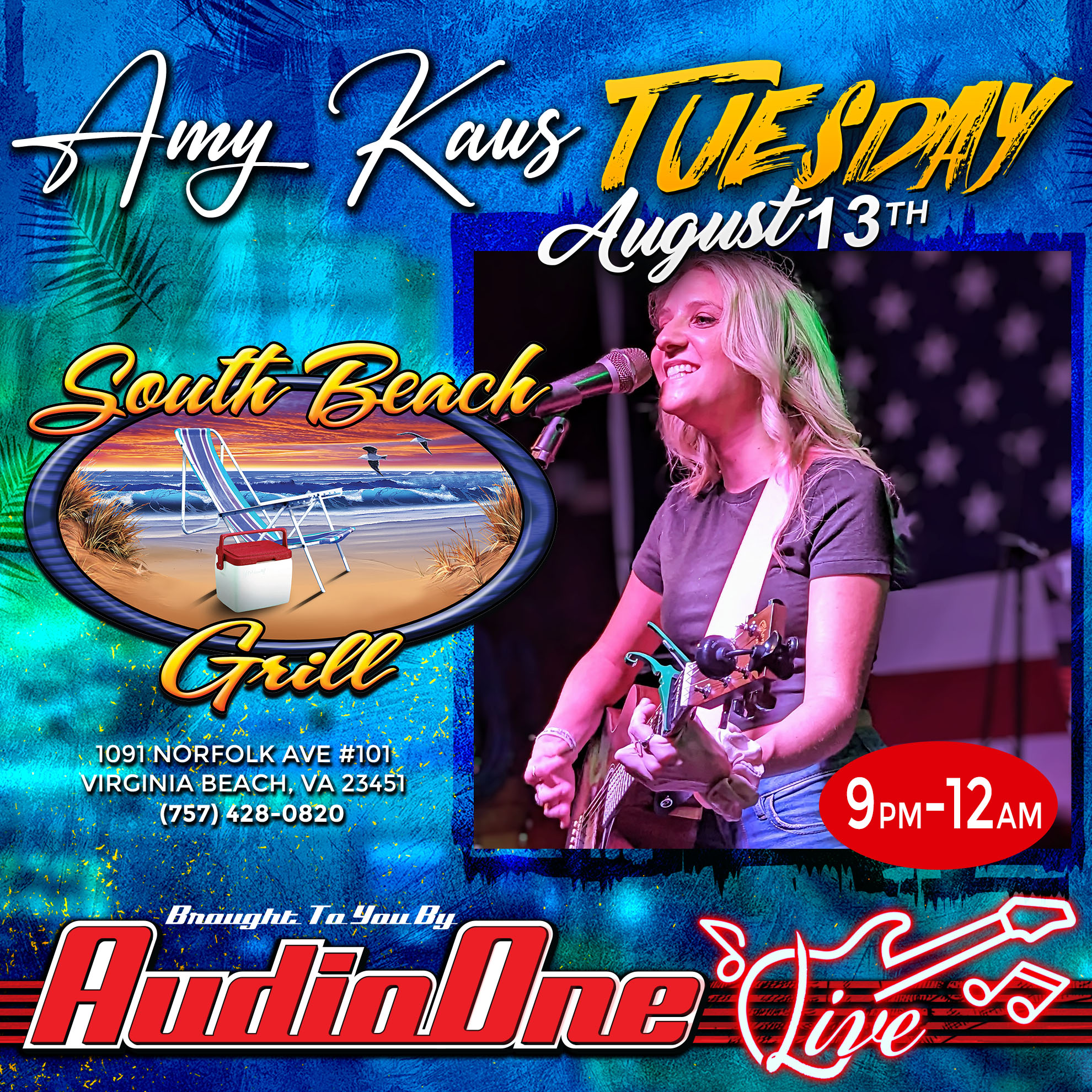 Amy Kaus at South Beach Grill - Audio One