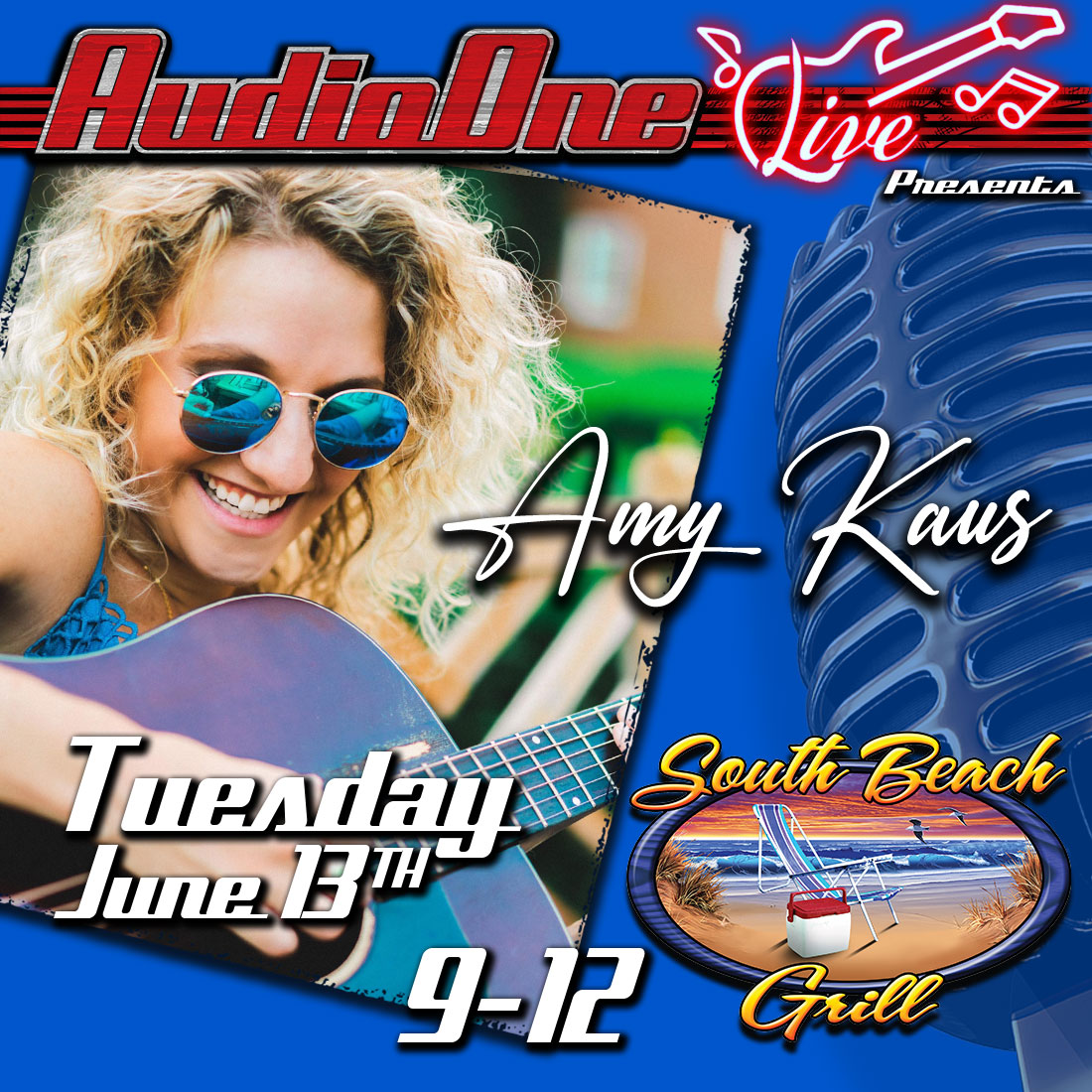 Amy Kaus at South Beach Grill - Audio One