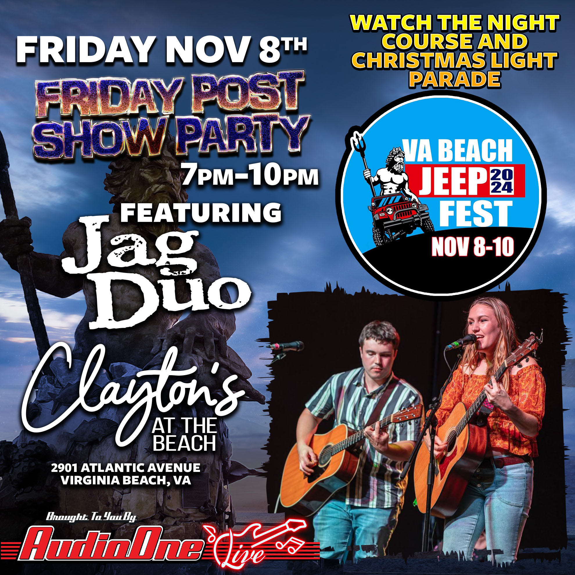 Jeep Fest - Friday After Show Party With Jag Duo - Audio One