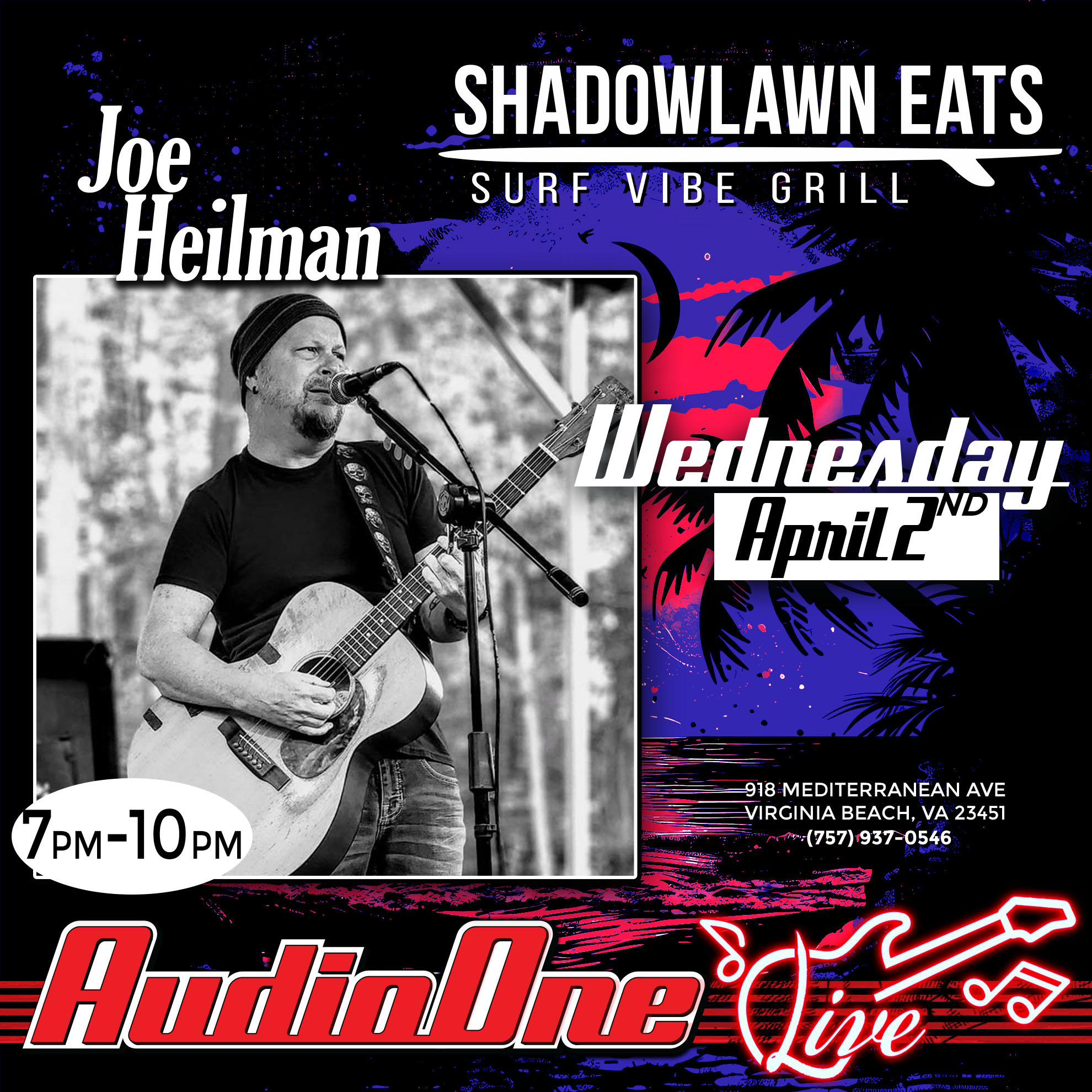 Joe Heilman at Shadowlawn Eats - Audio One